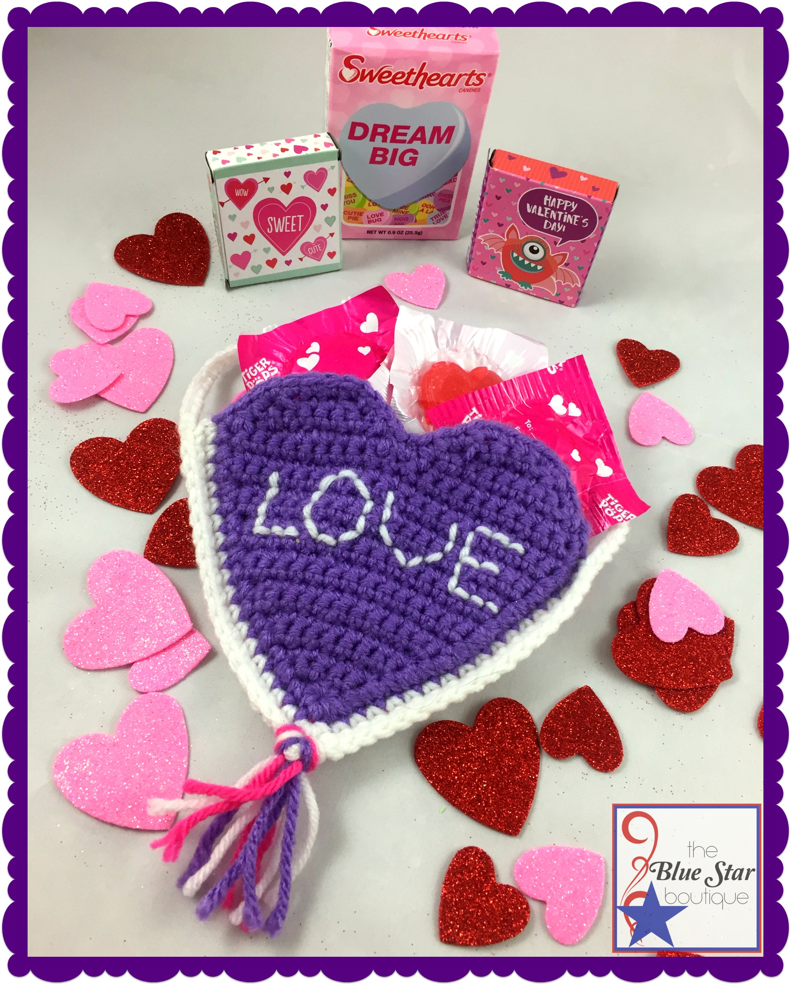 Valentine’s Day Treat Bag – FREE PATTERN!