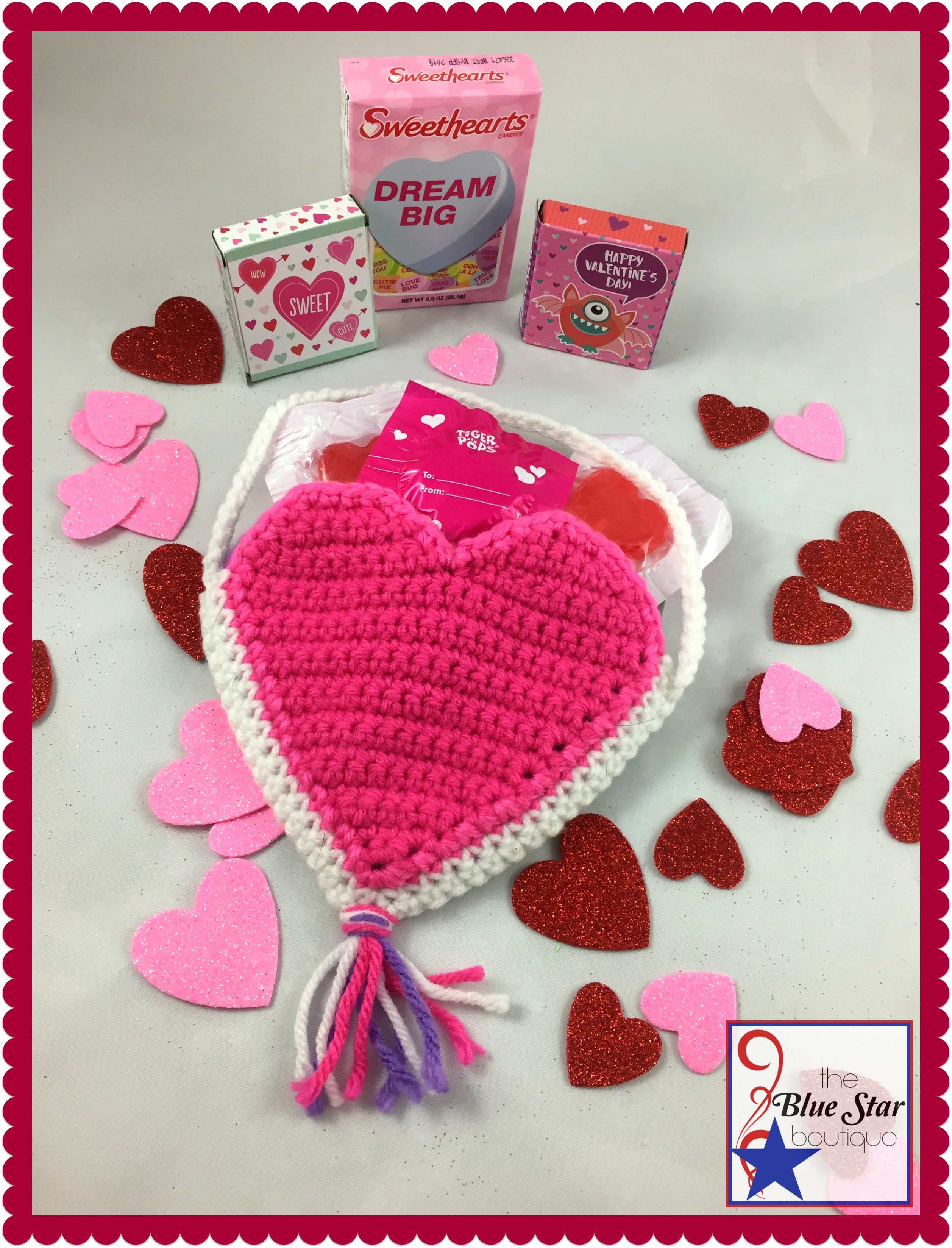 Valentine’s Day Treat Bag – FREE PATTERN!
